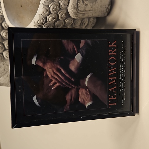 Art | Teamwork Desk Picture Art | Poshmark